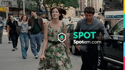 Green and Brown Tan Scoop Neck Dress worn by Hannah (Michelle Monaghan ...