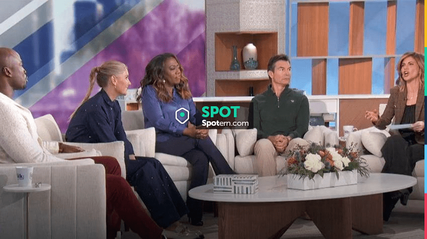 Zadig & Voltaire Touchy Top in Flag worn by Sheryl Underwood as seen in ...