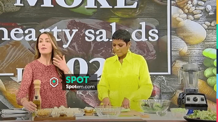 Ba&sh Grace Mini Dress worn by Kat Ashmore as seen in Tamron Hall Show ...