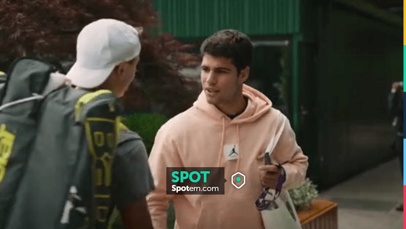 Nike Air Jordan Hoodie Mens Small Orange Pastel Basketball Jumpman Logo ...