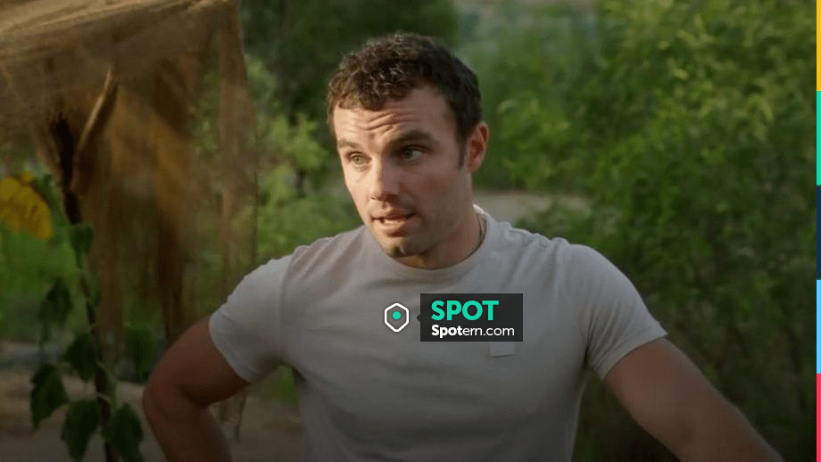 Acne studios Ap­pliquéd Or­gan­ic Cot­ton-jer­sey T-shirt worn by Billy Fisher (Stephen Lopez ...