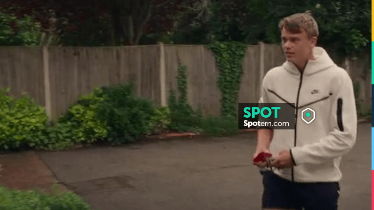 Nike Tech Zip Jacket worn by Holger Rune as seen in Break Point (S02E02 ...