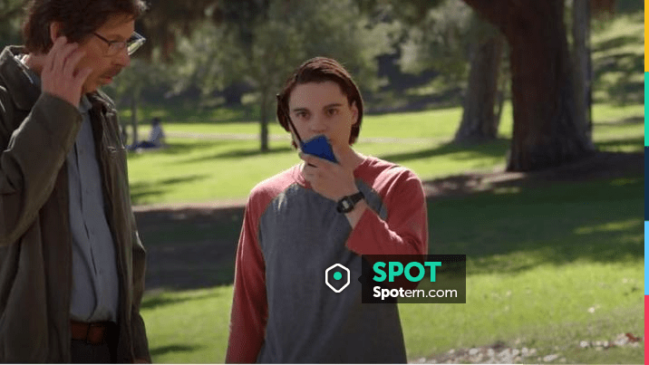 Mens District Perfect Tri 3/4 Sleeve Raglan worn by John Bennett (Max ...