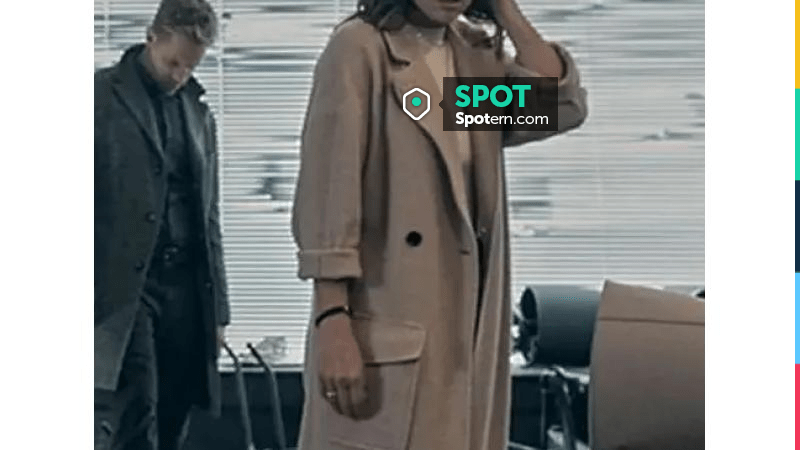 Women Wool Trench Coat of Roscoe Conklin (uncredited) (Willa Fitzgerald ...