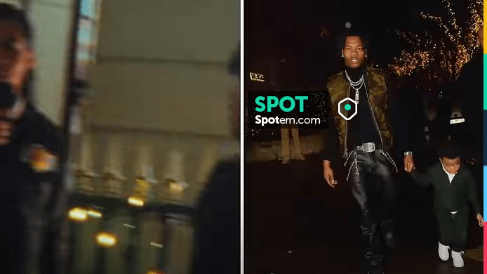 Chrome Hearts Green Camo Quilted Leather Vest worn by Lil Baby in Lil ...