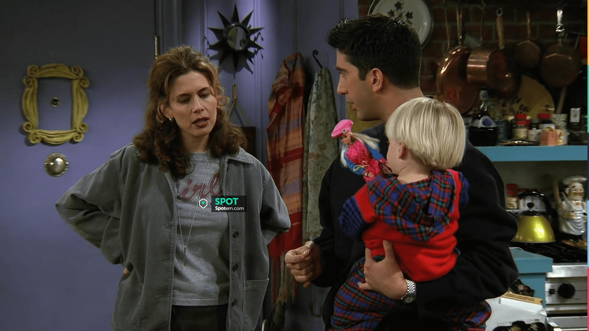 "Girls" Grey T-Shirt worn by Susan Bunch (Jessica Hecht) as seen in ...