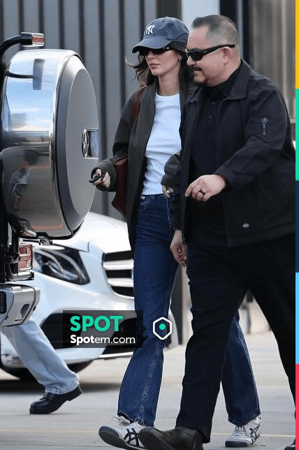 Khaite Danielle Jeans in Montgomery worn by Kendall Jenner in Los ...