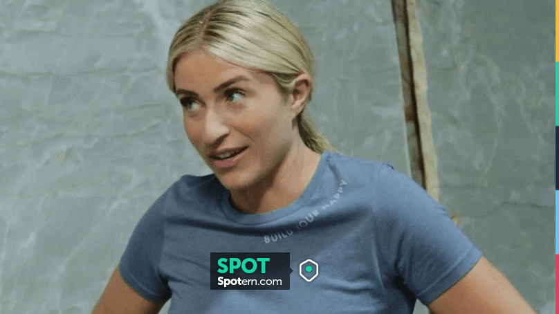 Jasmine Roth Build Your Hap­py Tee worn by Jasmine Roth as seen in Help ...