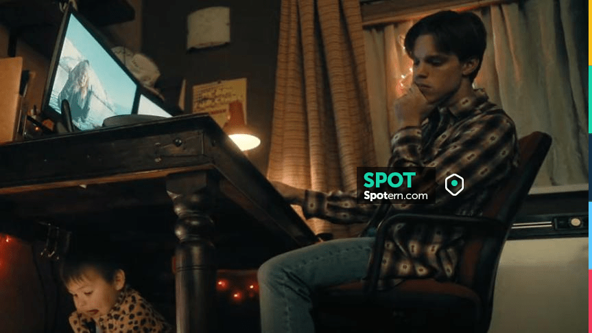 Polo Ralph Lauren Vintage Aztec Button Shirt worn by Peter Prior (Finn ...