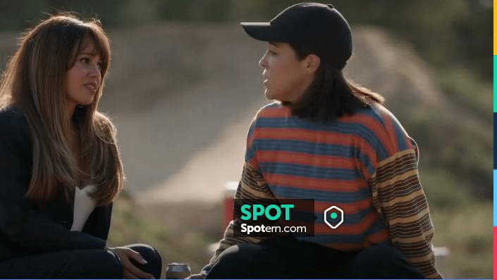 Bdg Spencer Stripe Long Sleeve Tee worn by Hailey Chen-Lin (Aliya ...