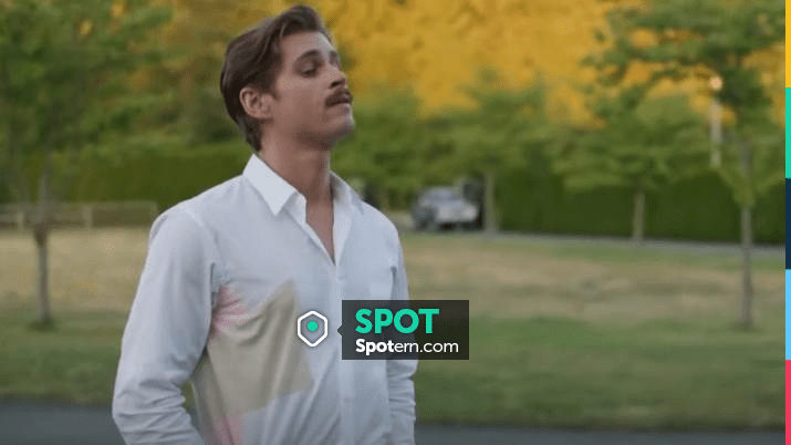 Comme Des Garçons Pan­elled Cot­ton Shirt worn by George Graham (Jason ...