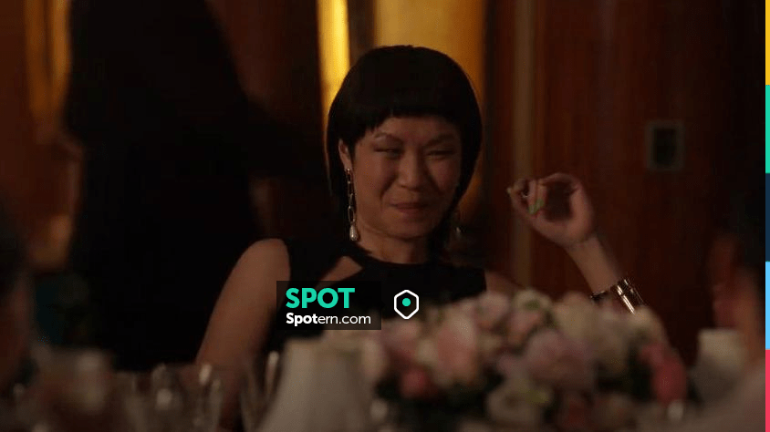 Bcbgmaxazria Kimo­ra Cutout Gown worn by Eleanor Chun (Karoline) as ...