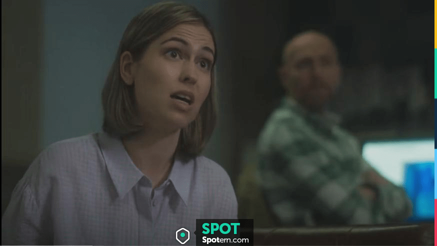 Silbatos Lily Gingham Camisa usada por DC Steph Duncan (Rhiannon ...