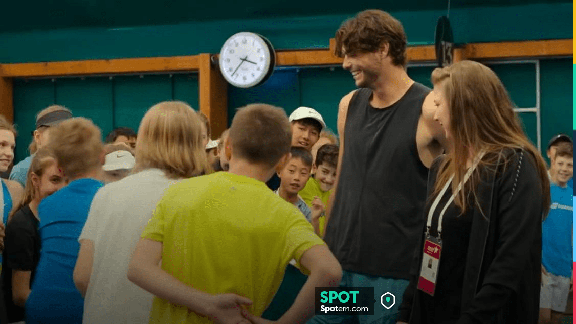 Nike Ad­van­tage 7 Short worn by Taylor Fritz as seen in Break Point ...