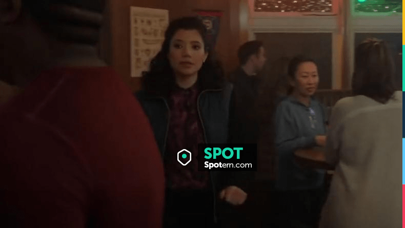 Bella Dahl Hipster Floral Print Button Down Shirt worn by Violet Mikami ...