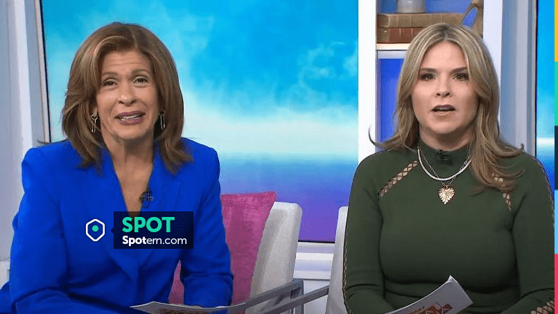 L'Agence Chamberlain Blazer worn by Hoda Kotb as seen in Today with ...