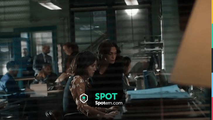 Max Mara Tops Brown Silk worn by Violet Yee (Connie Shi) as seen in Law ...