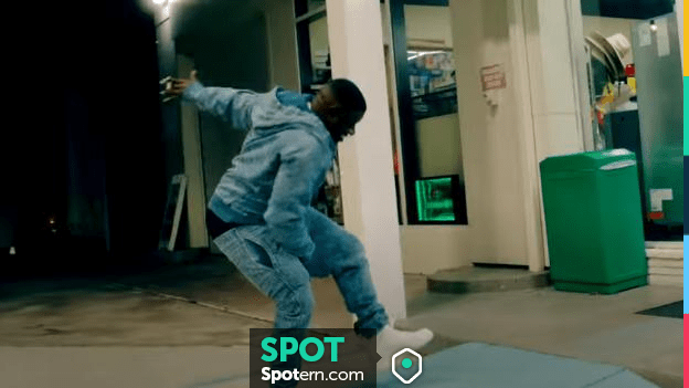 Nike Air Force 1 Low 'White' worn by Blac Youngsta in Blac Youngsta ...