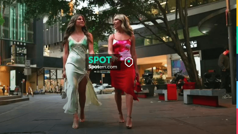 With Harper Lu Camisole & Asymmetric Midi Skirt worn by Sara Mesa as ...