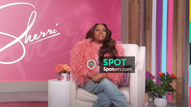 Bubish Lara Feather Jacket worn by Sherri Shepherd as seen in Sherri on ...