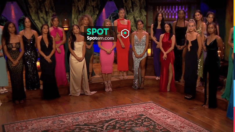 Oh Polly Adoria Vestido largo recortado de una sola manga en rojo usado ...