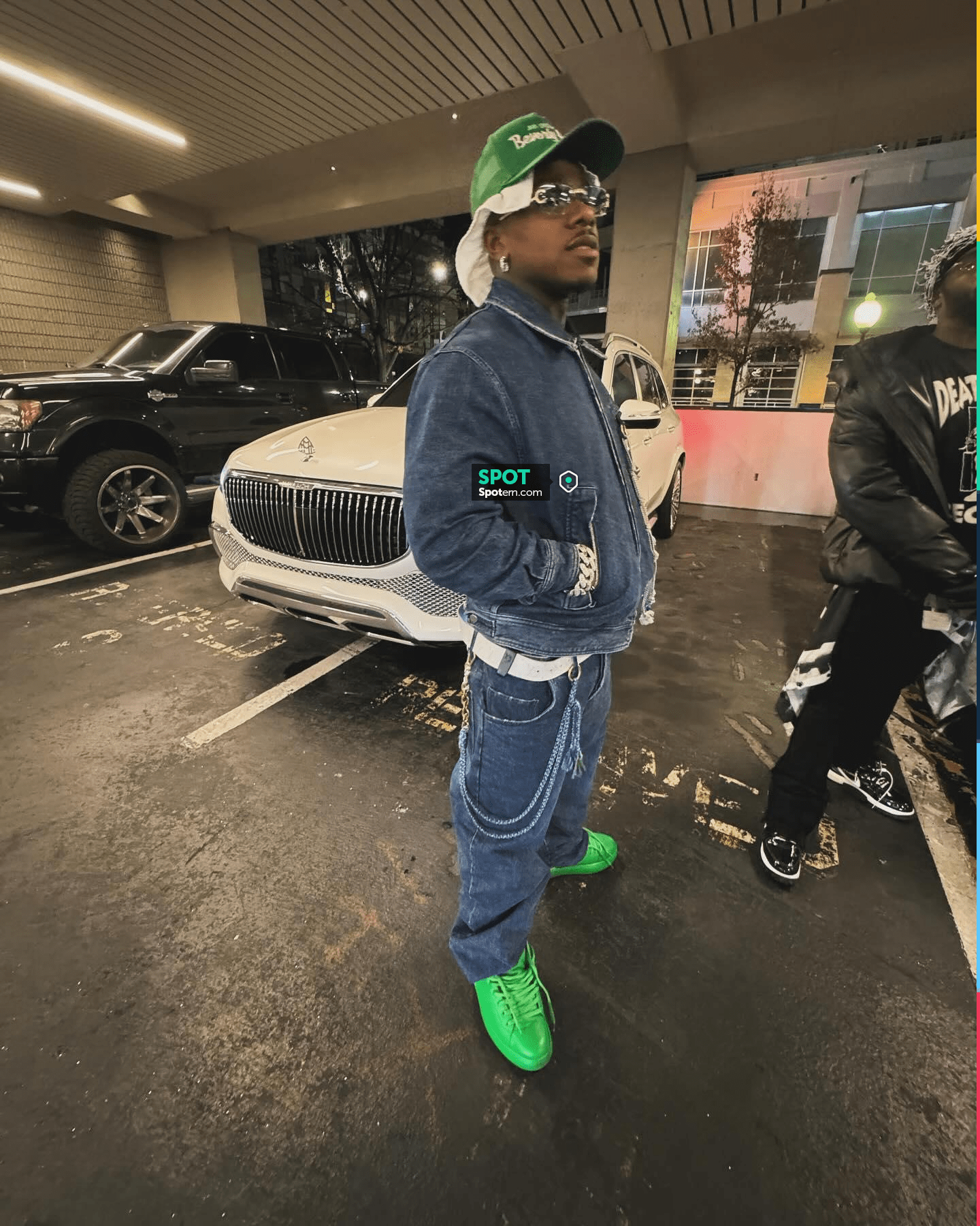 Song For The Mute Deep Indigo Denim Rope Tassel Jacket portée par ...