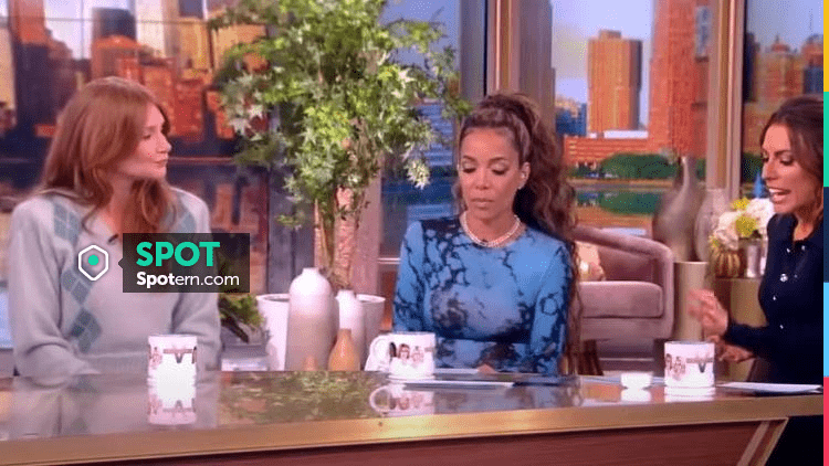 Cropped Argyle Mohair-blend Sweater worn by Bryce Dallas Howard as seen ...