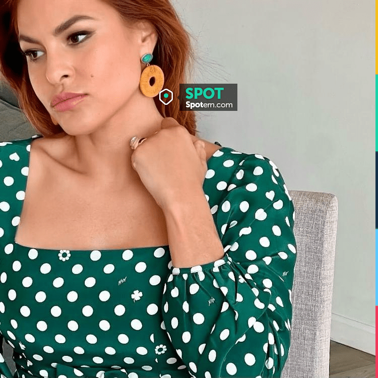 Lizzie Fortunato Ria Formosa Earrings worn by Eva Mendes on her ...