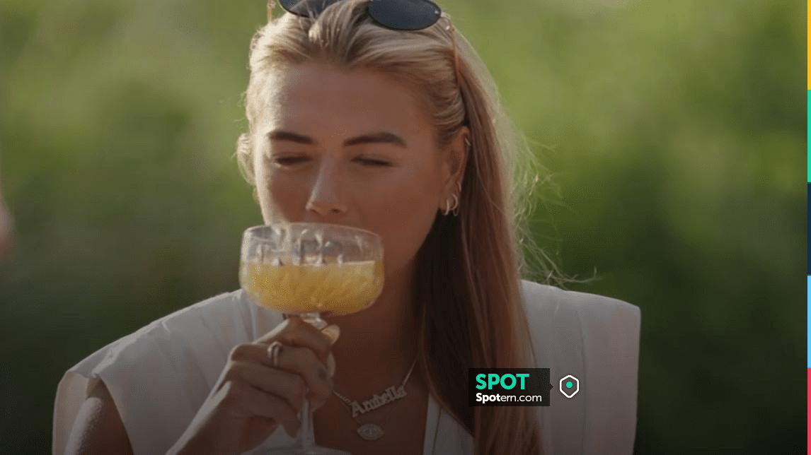 The Dolls House Yas­min Play­suit worn by Arabella Chi as seen in Love ...