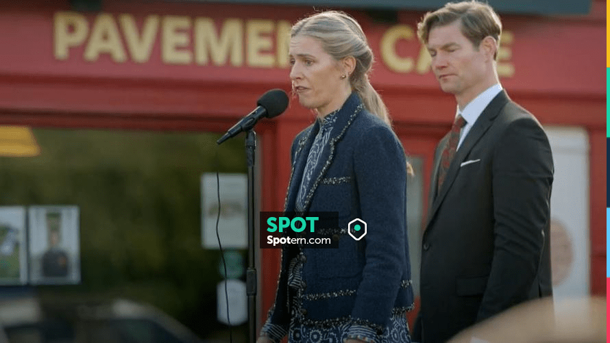 Blazer de Zara Tweed Boucle usado por Abigail Whithall (Amy De Bhrún ...