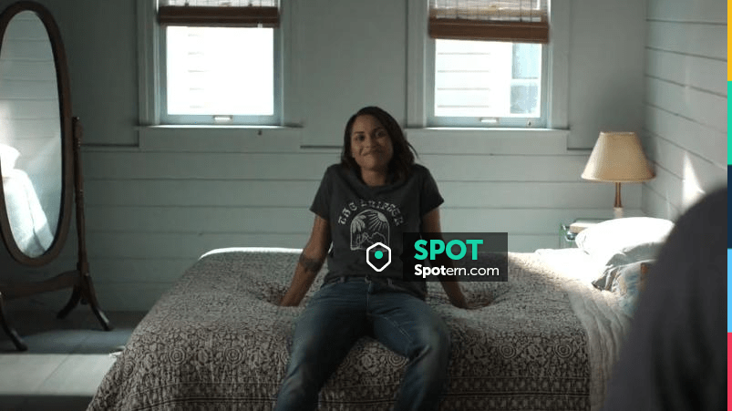 Mother The Itty Bitty Goodie Goodie The Drifter T-Shirt worn by Jackie Quiñones (Monica Raymund ...