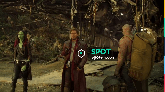 The long jacket of Star-Lord (Chris Pratt) in Guardians of the Galaxy ...