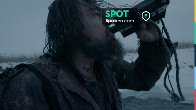 The authentic gourd, metal of Hugh Glass (Leonardo DiCaprio) in The ...
