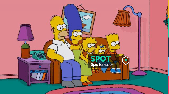 The sofa in legendary Simpson | Spotern