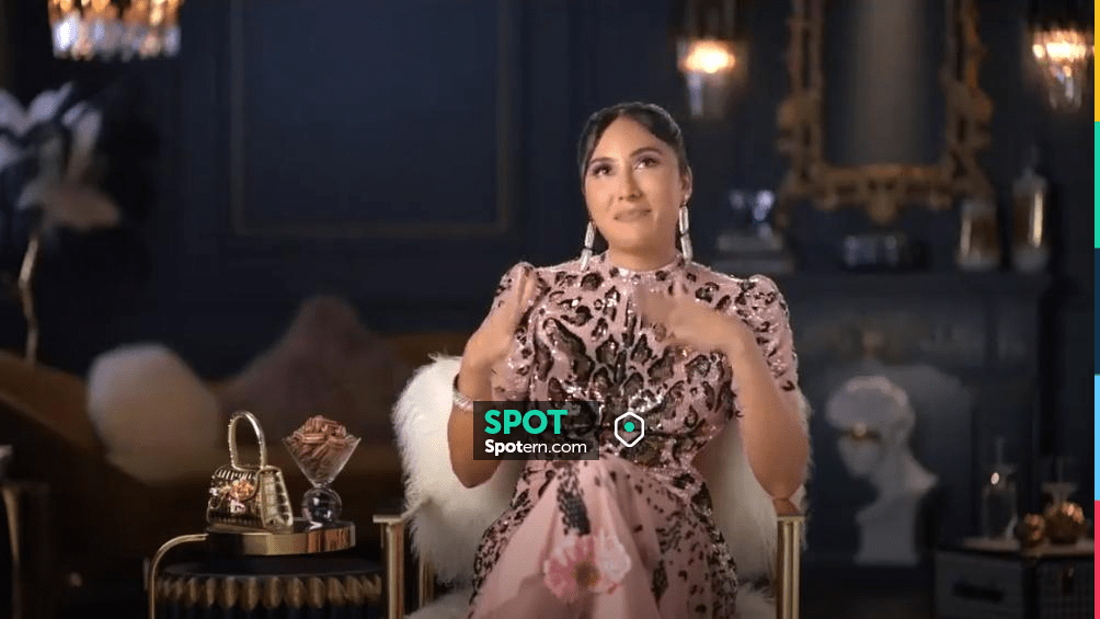 Temperley London Can­dy Mer­maid Gown worn by Fadie Musallet as seen in ...