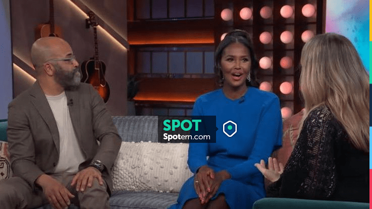 Victoria Beckham Dolman Round-neck Midi Dress worn by Ubah Hassan as ...