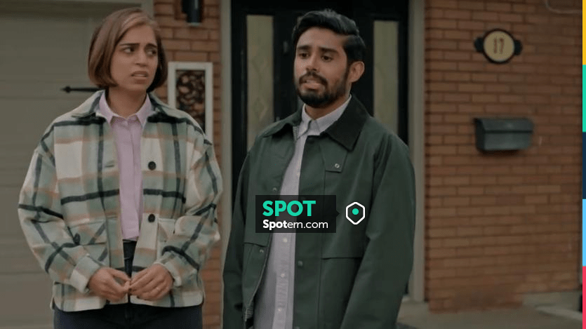 Uniqlo Util­i­ty Short Blou­son Jacket worn by Nikhil (Sharjil Rasool ...