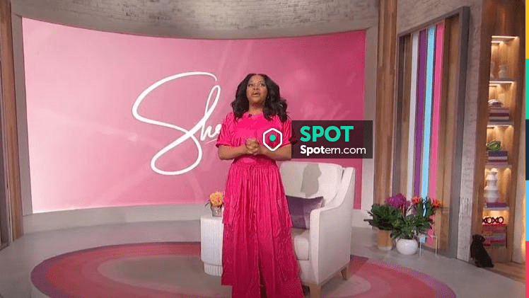 Fubu Shocking Pink 05 Iconic Jersey worn by Sherri Shepherd as seen in ...