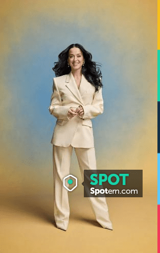 Sportmax Low-Rise Boyfriend Trousers worn by Katy Perry at American ...