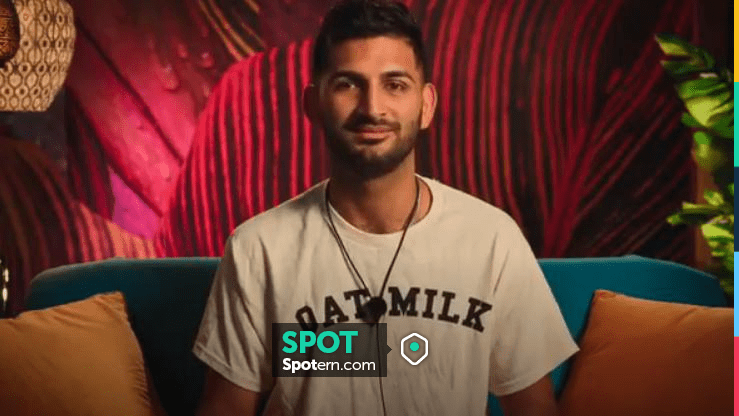 Urban outfitters Milk Tee worn by Ashmal Ali as seen in Couple to ...