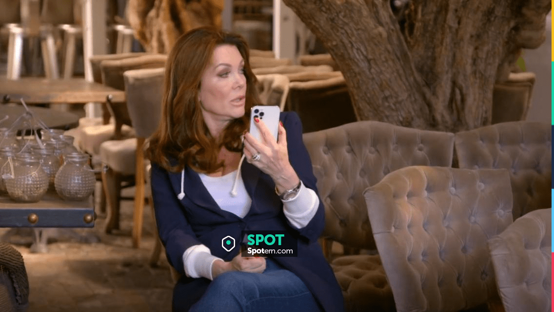 Cinq à Sept Hooded Khloe Blazer worn by Lisa Vanderpump as seen in ...