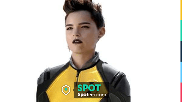 Black and Yellow superhero suit worn by Negasonic Teenage Warhead (Bri ...
