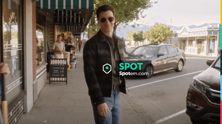 Theory Melton Jacket worn by Mayor Ben Hawthorne (Levi Fiehler) as seen ...