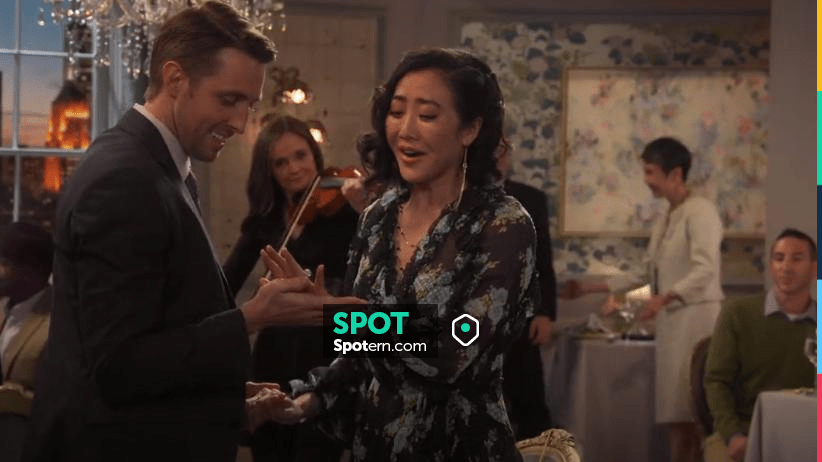 Zimmermann Whitewave Mini Dress worn by Jagger Blue as seen in Punky ...