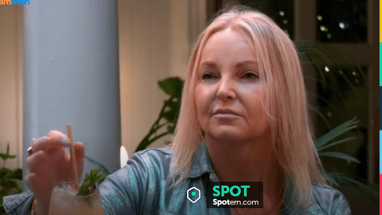 Moschino Jean Jack­et Den­im worn by Ivy as seen in First Dates (S21E06 ...