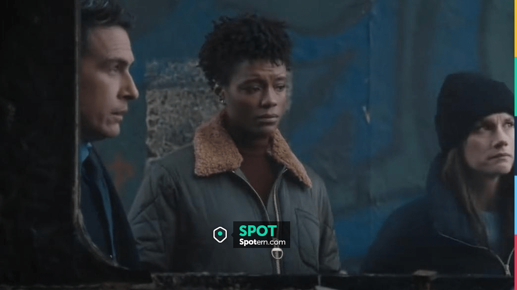 Barbour Quilted Field Jacket worn by Special Agent Tiffany Wallace ...