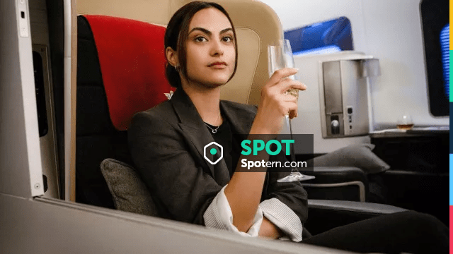 Gray blazer jacket worn by Ana (Camila Mendes) as seen in Upgraded ...