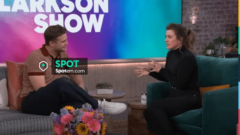 Ted Baker Notae Cotton Blend Polo porté par Tom Holland dans The Kelly ...