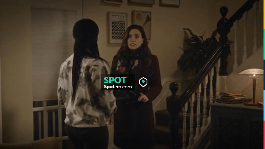 Dkny Wrap Wool Coat worn by Dr. Sam Griffith (Sophia Bush) as seen in ...