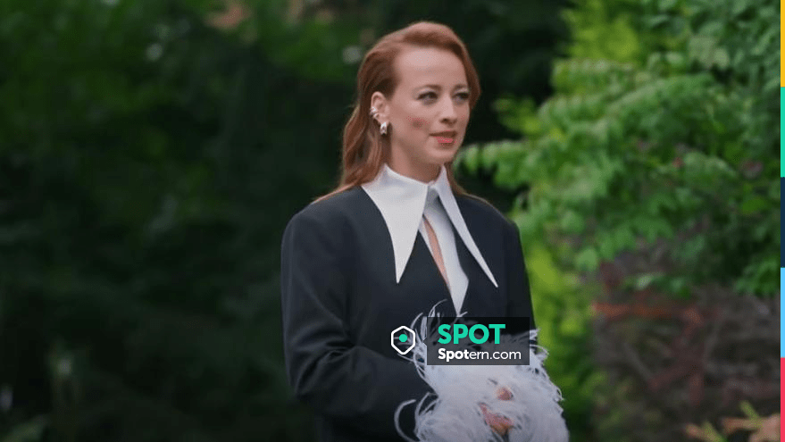 Dries Van Noten Long Coat worn by Karine Vanasse as seen in The ...